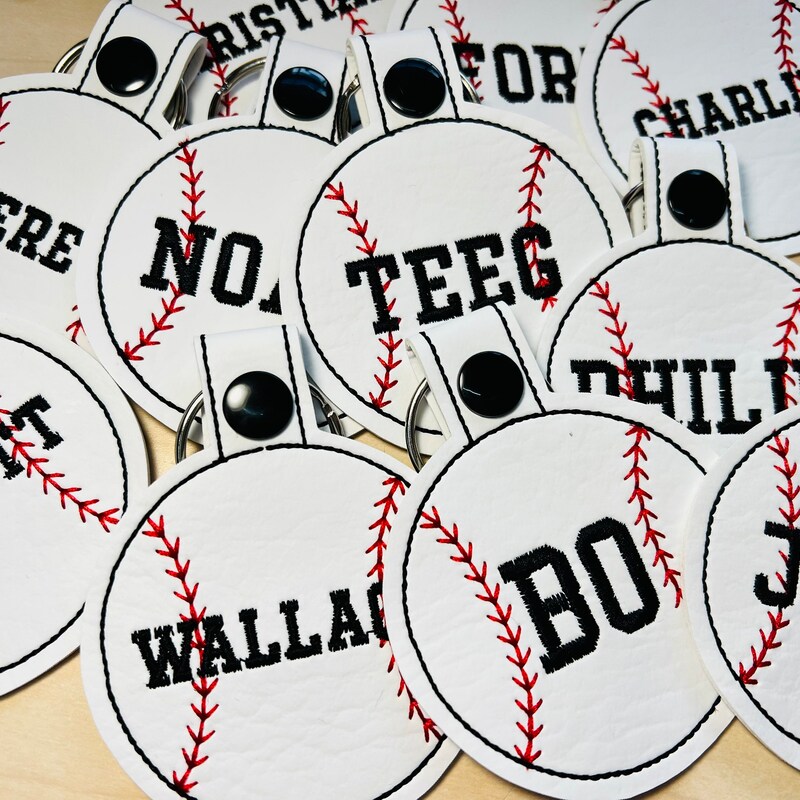 Baseball Bag Tag - Etsy