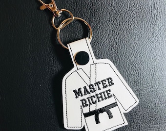 Karate Keychain | Etsy