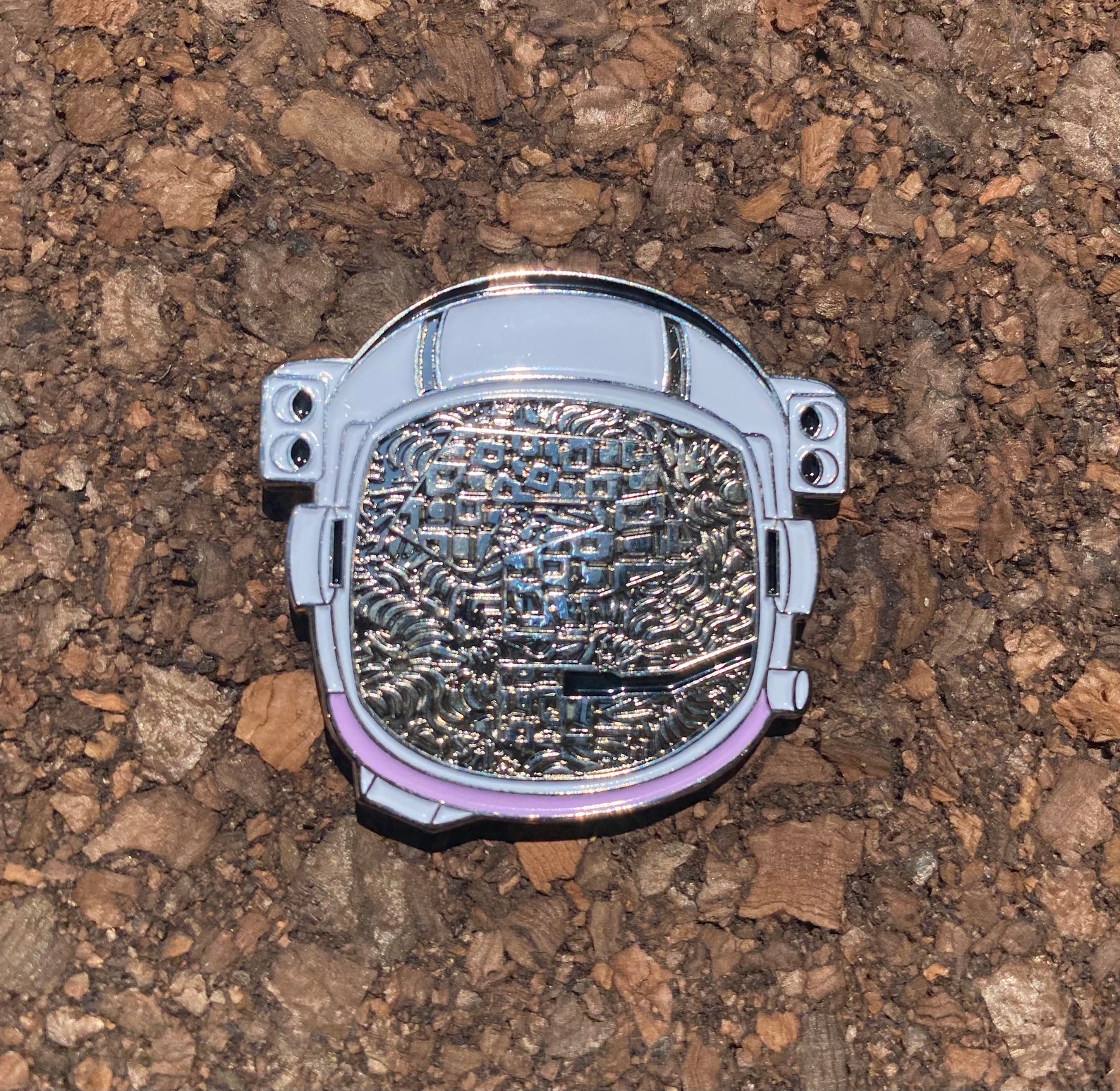 Tipper Astronaut Pin-silver - Etsy