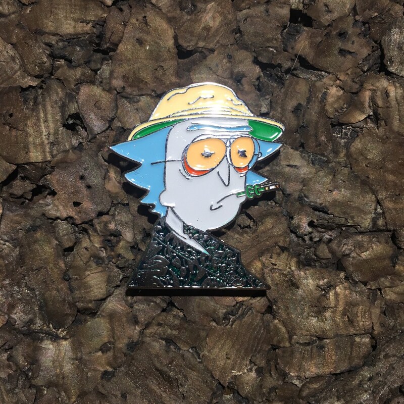 Rick and Morty Pin - Etsy