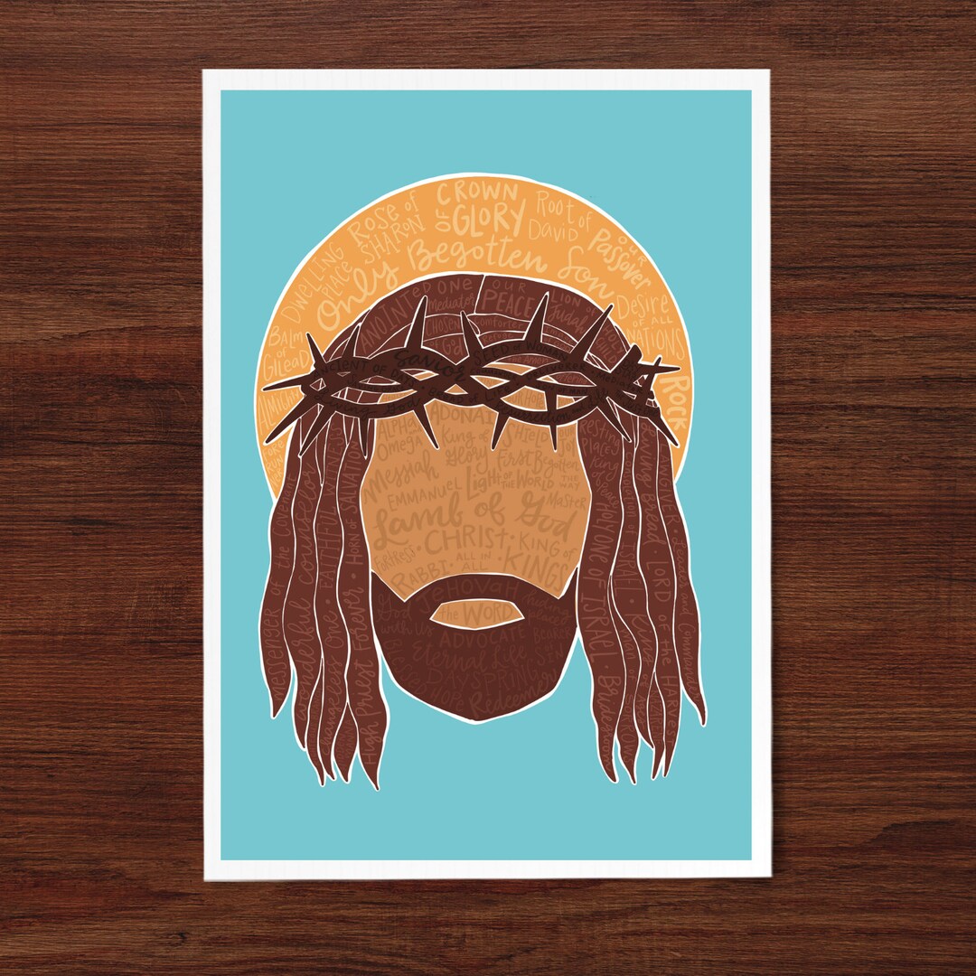 The Most Holy Name of Jesus Art Print, Catholic Art, Catholic Decor ...