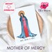 Titles of the Virgin Mary 8x10 Poster, Catholic Art, Catholic Poster ...