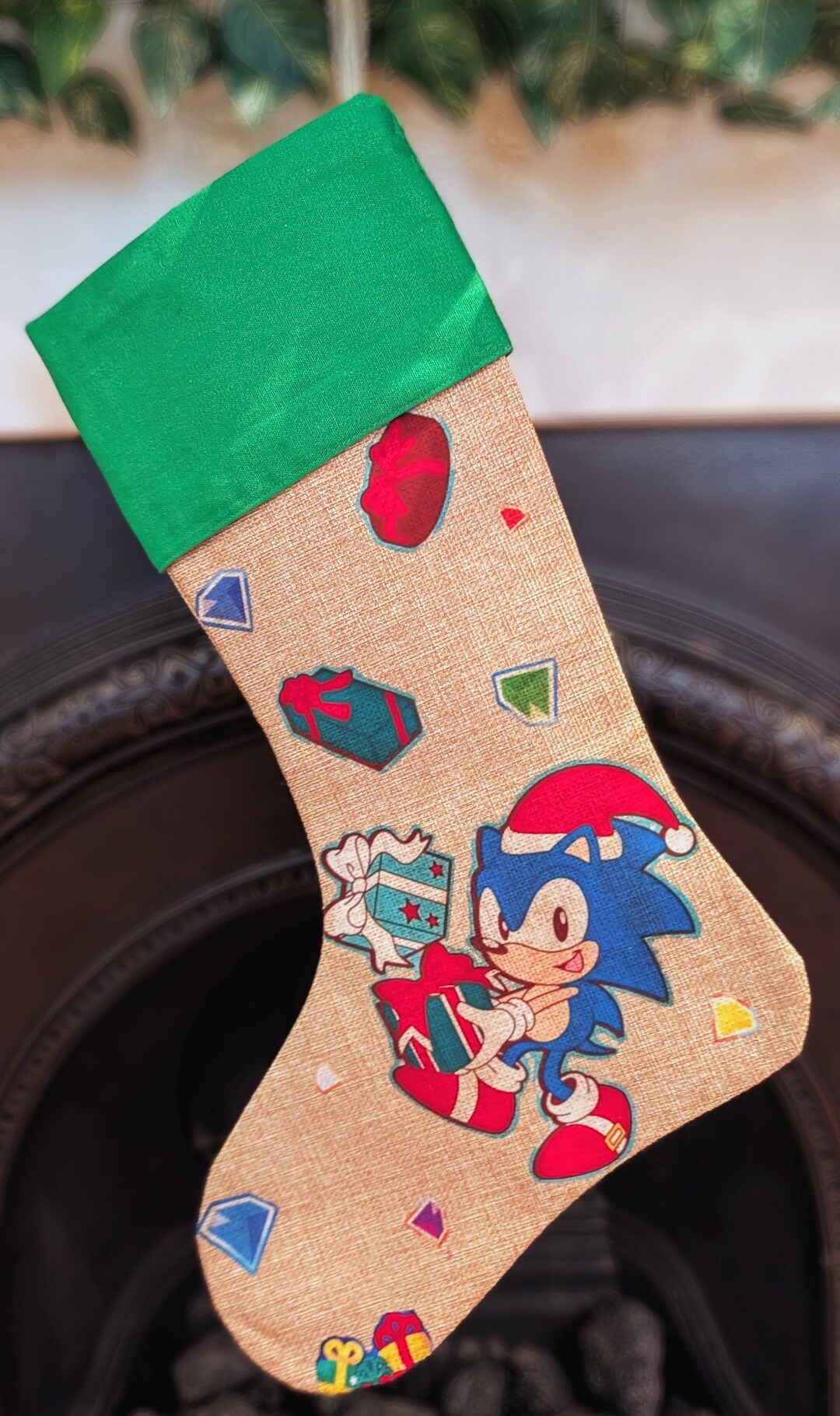 Sonic the Hedgehog Gifts Christmas Stocking - Etsy