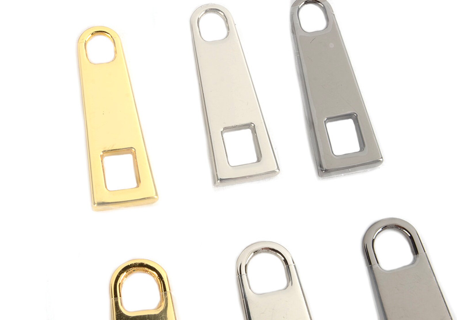 Zipper Pulls Ver.1 1easmall Large Gold Silver Dark - Etsy