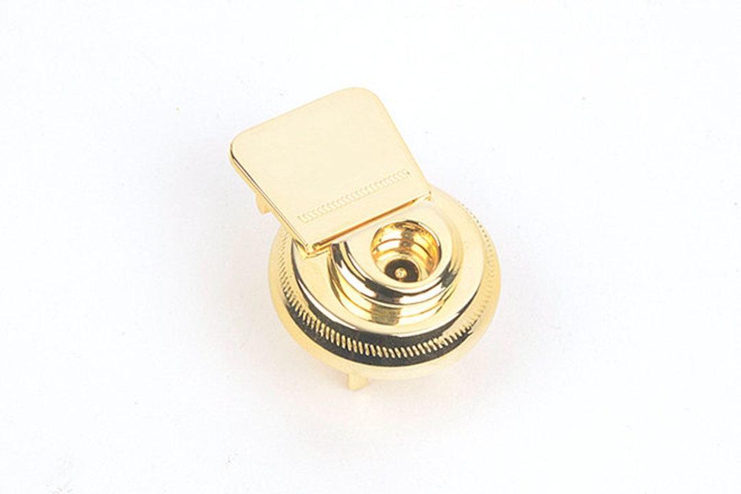 Slim Round Lock Ver.5 No.8-2 / Flip Locks for Bags,purse Flip Locks ...