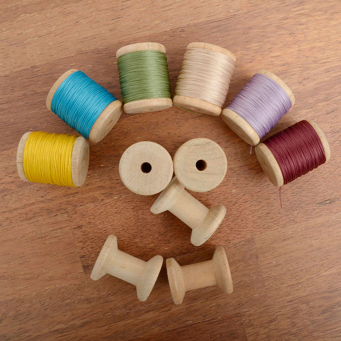 Wood Bobin Ver.2 10ea 1 Set Photo Decoration.leather Craft - Etsy