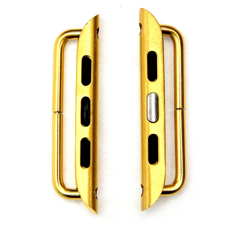 Plated Metal Watch Strap Connector for 38/40 42/44mm Straps - Etsy