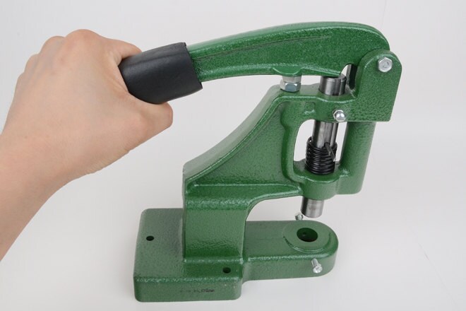 Hand Press Machine, Snap Button, Studs, Rivets Install Tool, Leather ...