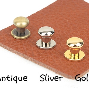High Quality Button Studs Ver.1 - 5mm, 5ea -1set Anti Rust, Making ...