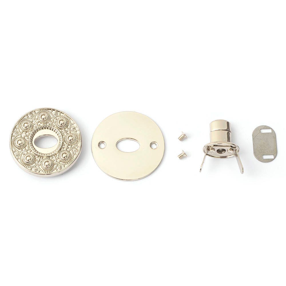 Rococo Round Twist Mini Lock Closure Turn Lock / Slide | Etsy