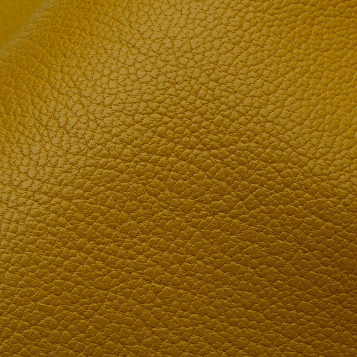 GOATSKIN Leather mustard 45 Sq Ft Finished Goatskin - Etsy