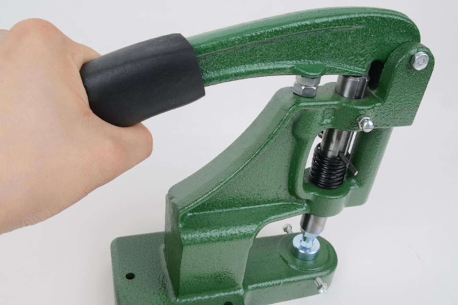 Hand Press Machine, Snap Button, Studs, Rivets Install Tool, Leather ...