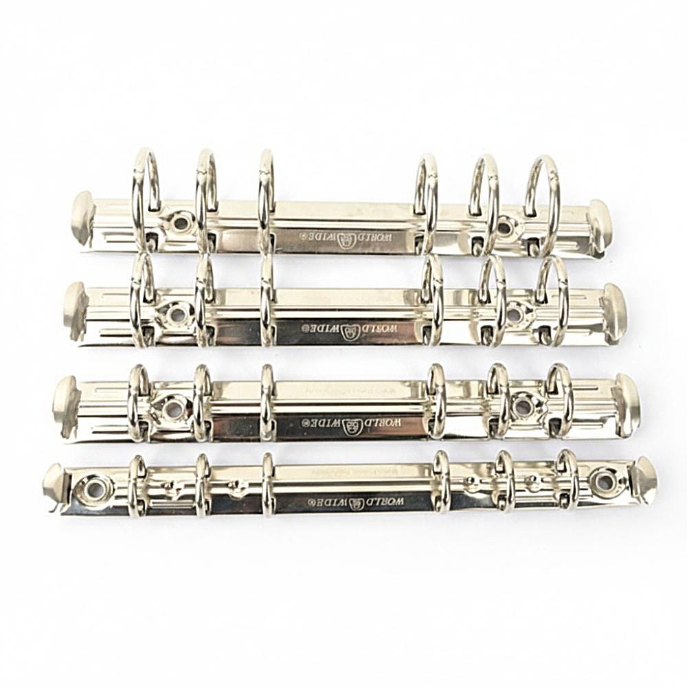 B6 Book Binder – 6-ring, Silver Leather Craft Tool (20R~35R) MLT ...