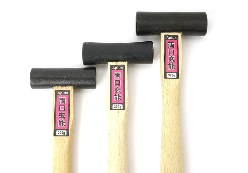 Leather Craft Tool Wooden Handle Oval Head Iron Hammer.leather - Etsy