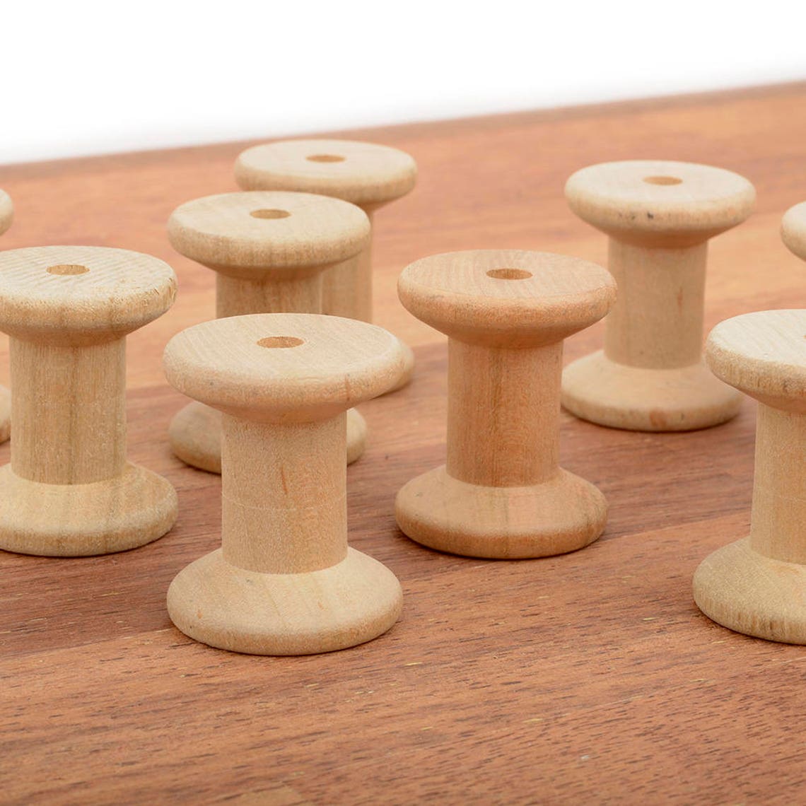 Wood Bobin Ver.2, 10ea 1 Set, Photo Decoration.leather Craft Tool MLT ...