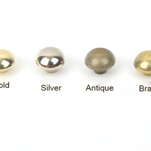 Circular Dome Rivet Ver.1 - 8/10mm(the Diameter of the Circle) and ...