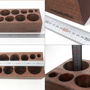 Big Size Tool Rack, Wooden Design Tool Organizer for Your Design Tools ...