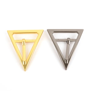 Plated Metal Belt Triangle Buckles for Bags Straps, Bag Making ...