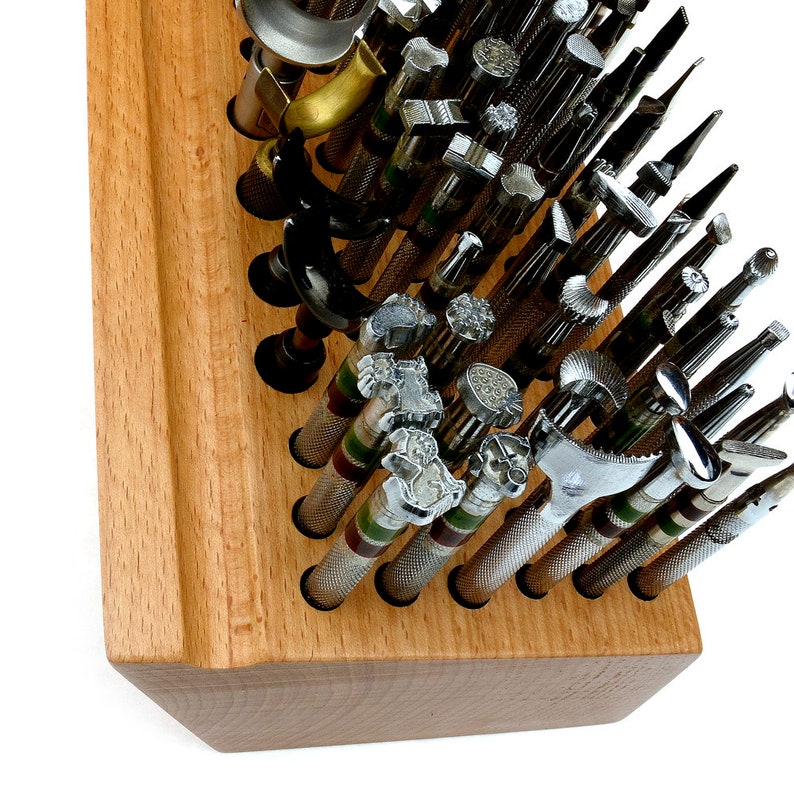 Basic Tool Rack 76 Hole Wooden Design Tool Organizer for Your - Etsy