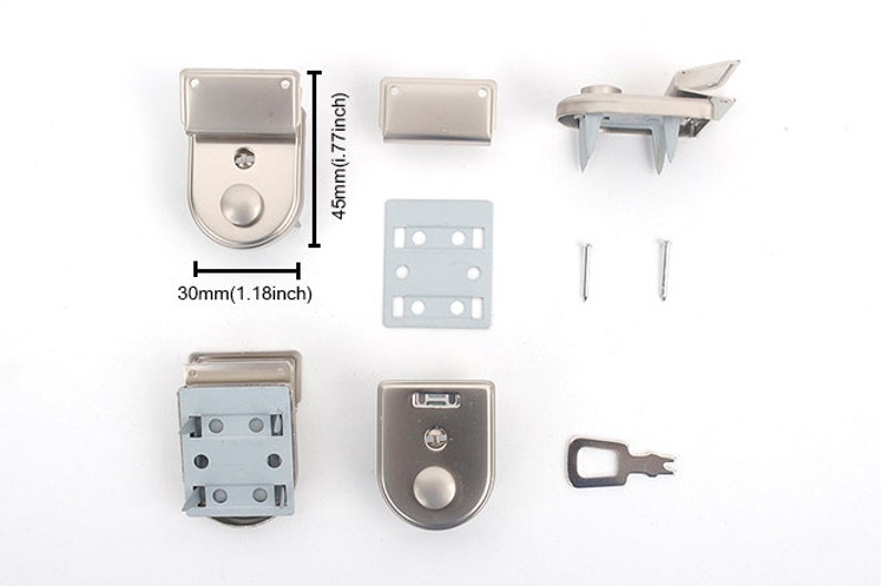 Slim Round Lock Ver.1 No.5 / Flip Locks for Bagspurse Flip - Etsy