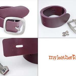 DIY Hide Belt. the DIY Set for Making the Belt.leather Craft - Etsy
