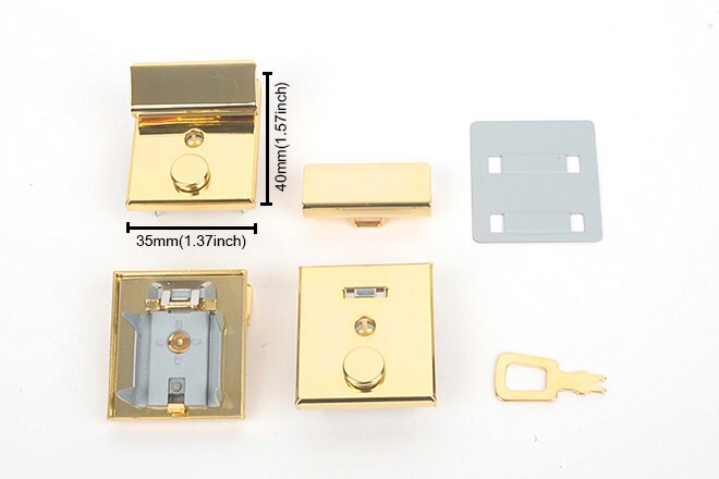 Basic Square Lock Ver.1gold No.14 / High Quality Key Locks / | Etsy