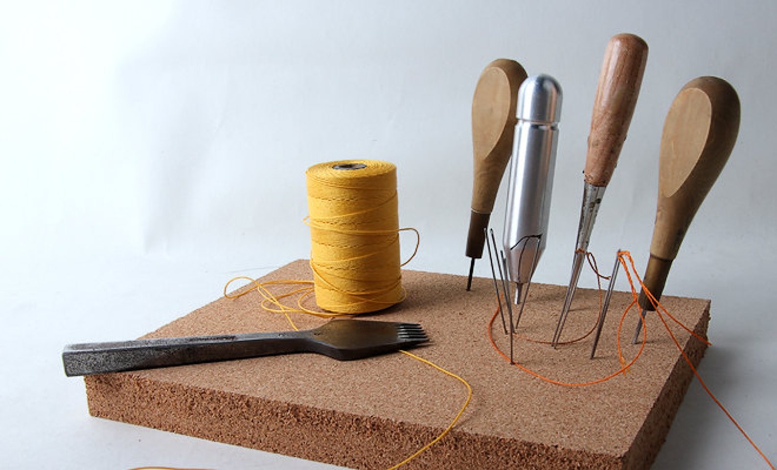 Awl Stand Cork Board Pin Board Leather Craft Tools MLT - Etsy