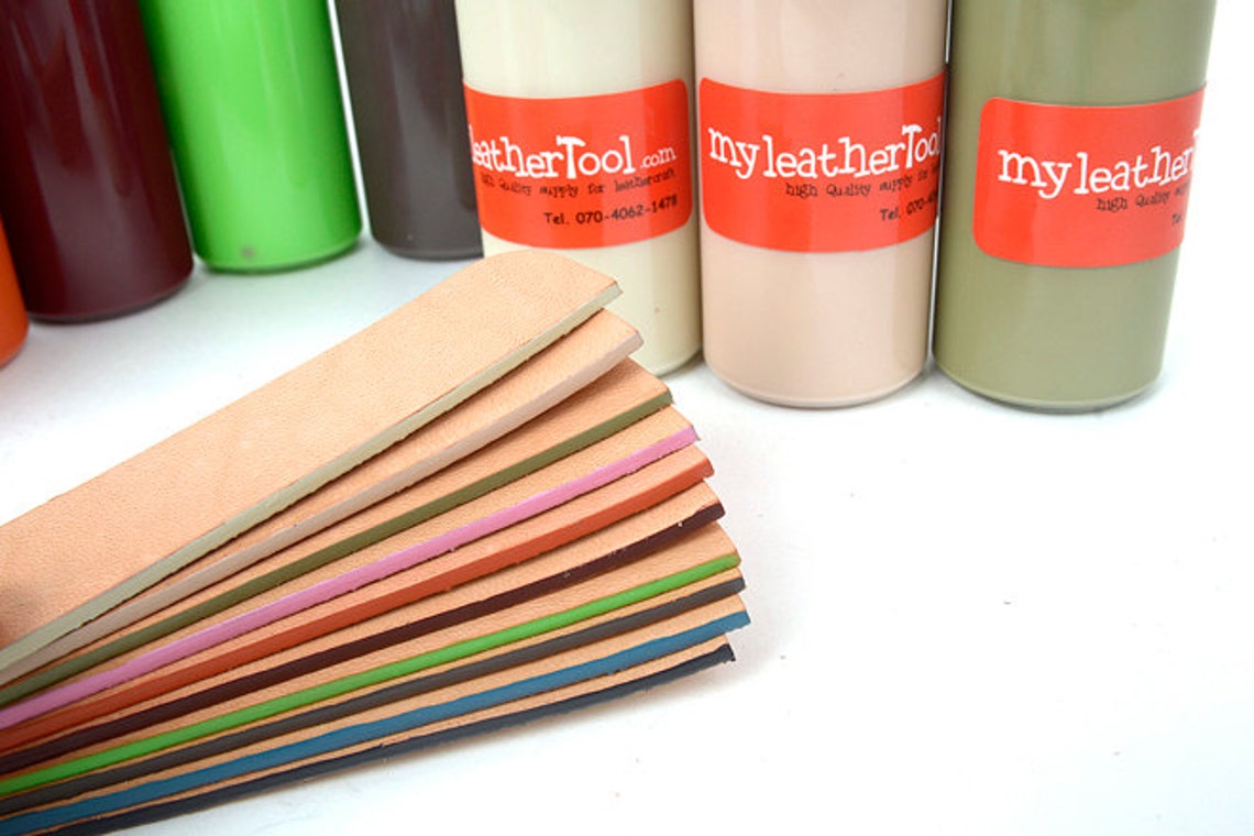 Edge Coat 30 Color Setleather Edge Paint Section Lacquers - Etsy