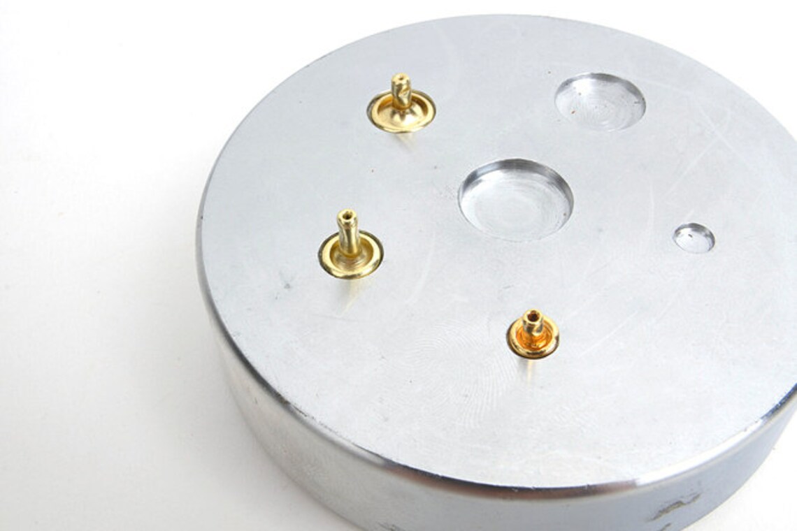 Multi Snap Setter Plate 468101315mm Hole Leather Craft - Etsy