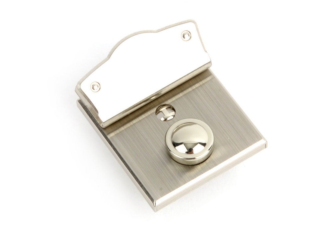AMIET Swiss Key Lock: Silver Matte Bag Buckle (38mm X 45mm) - Etsy