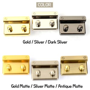 High Quality Rectangular Key Locks / Flip Locks for Bags,purse Flip ...