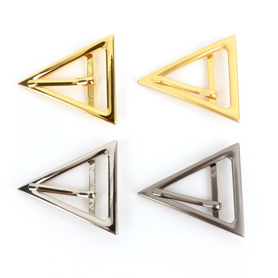 Plated Metal Belt Triangle Buckles for Bags Straps, Bag Making ...