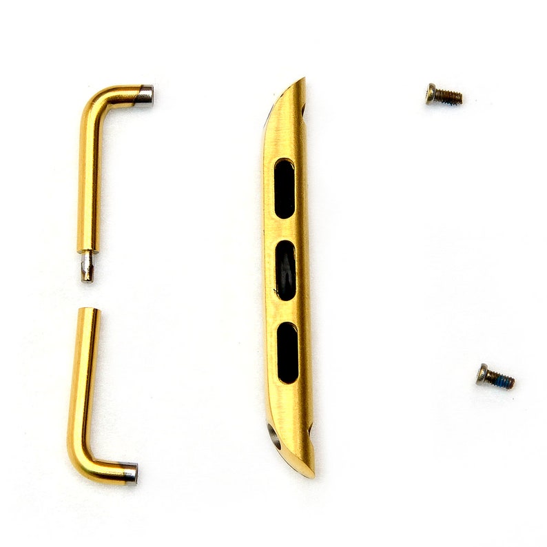 Plated Metal Watch Strap Connector for 38/40 42/44mm Straps - Etsy