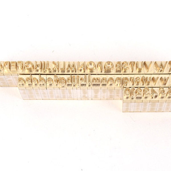 Date Punch PRYOR Steel Hand Stamp Set A-Z Stamp Punch Set