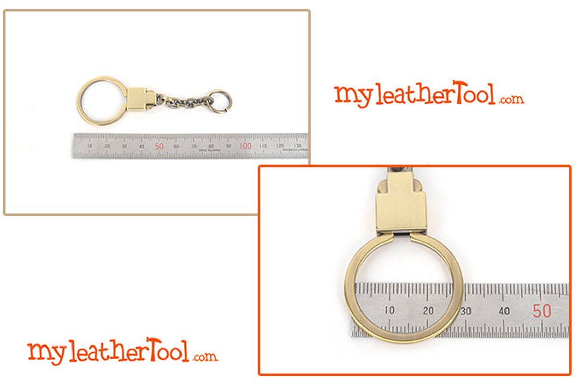 Chain-type Keyring Ver.2 Making Keyringleather Craft Tools | Etsy