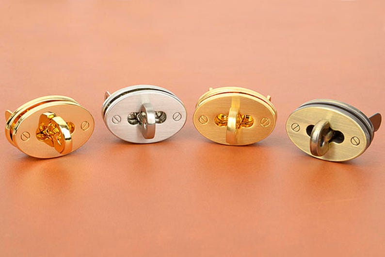 Round Twist Mini Lock Closure Ver.4turn Lock / Slide - Etsy