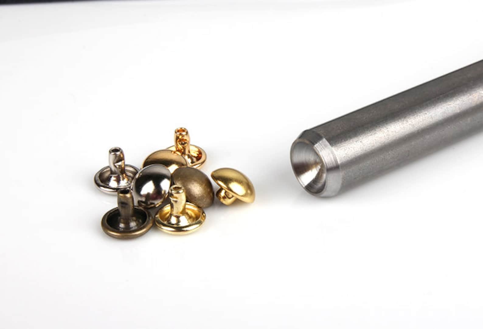 Circular Dome Rivet Ver.1 8/10mmthe Diameter of the Circle - Etsy