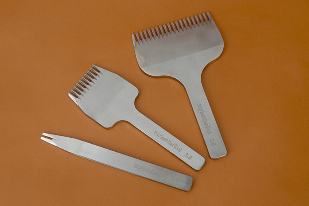 3mm~4.2mm Leather Stitching Prong Chisel Set , 2/10/20prong Chisels ...