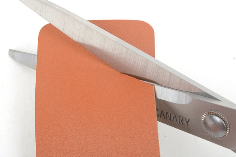 Canary Leather Scissors Craft Cutterleather Craft Tools - Etsy