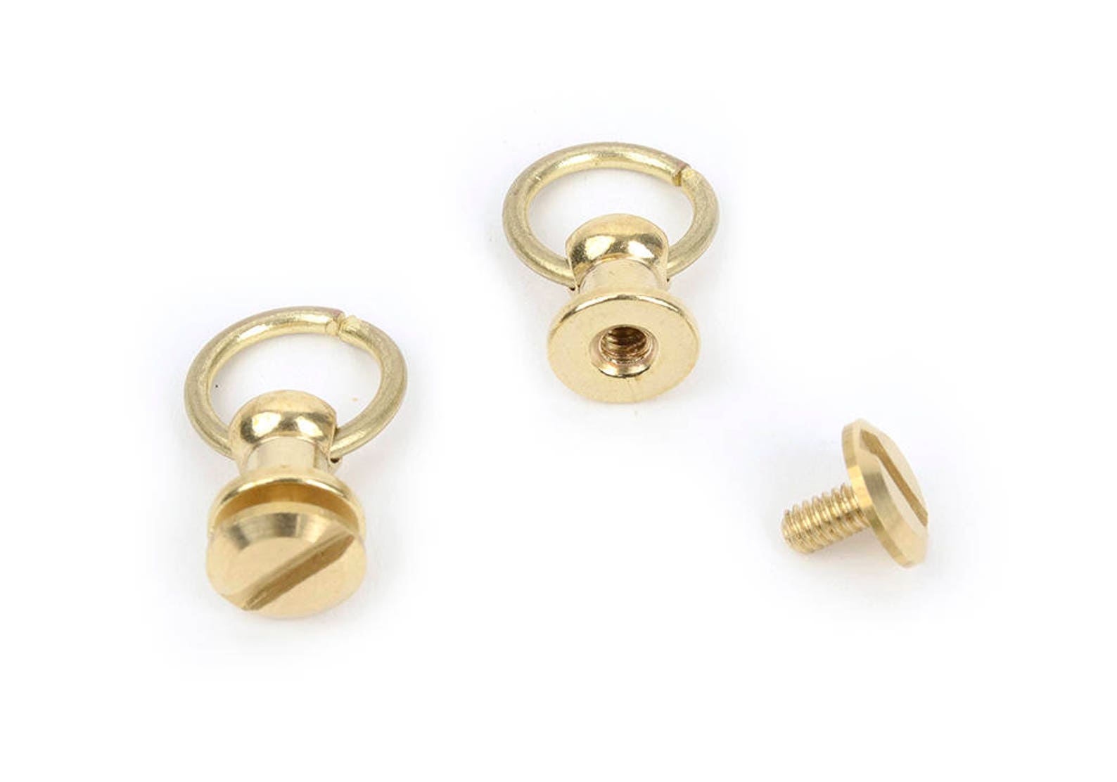 O-ring Button Studs, 5ea -1set Anti Rust, Making Asscessories Leather ...