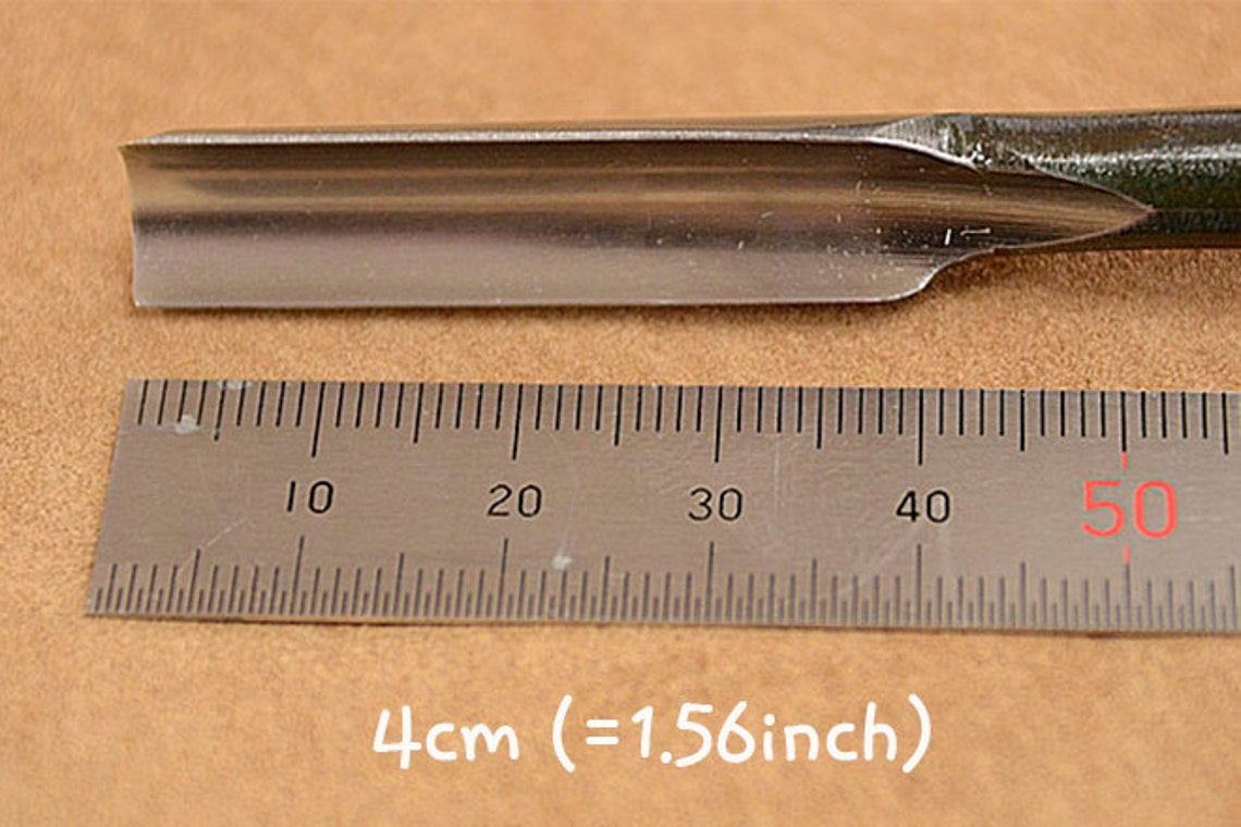 Round Chisel for Leathercraft Durable Steel and Wood Handle - Etsy