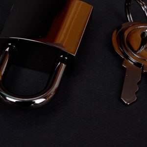 Lock and Key(ver.4-flat Key), Working Lock , Mini Lock, Small Padlock ...