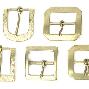 Solid Brass Buckles for Belt, for 35/40mm Belt, Straps, Bag Making ...