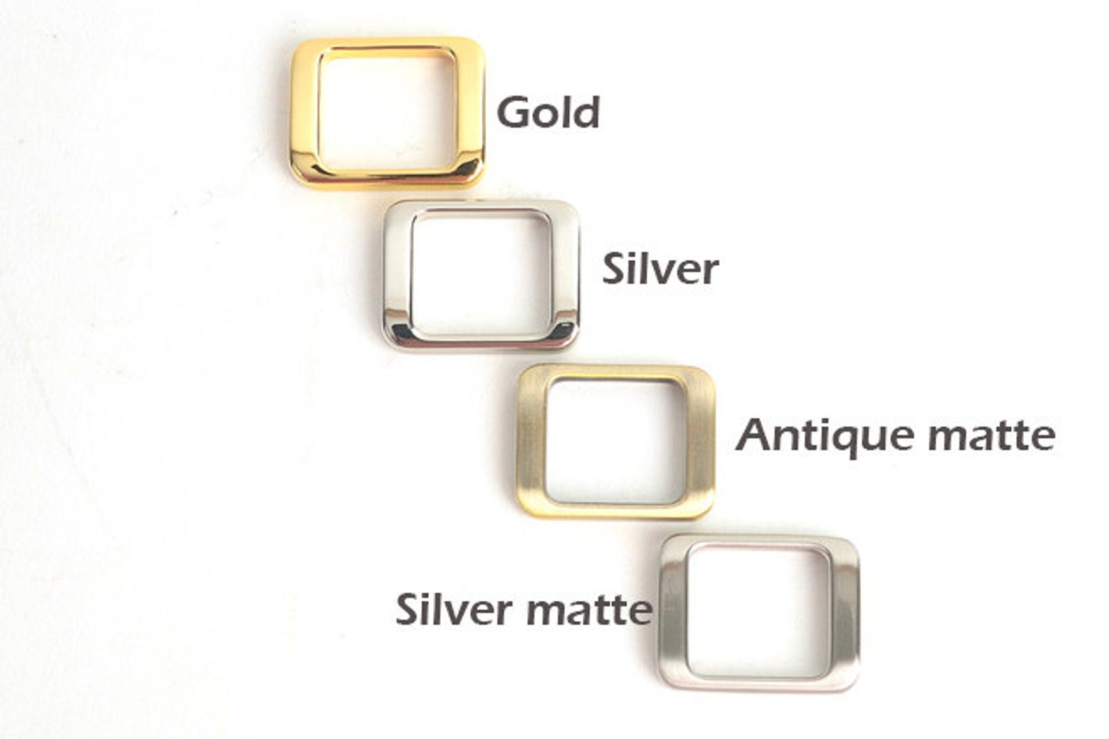 20/25mm Square-ring inside Diameter Square-ring Color: - Etsy