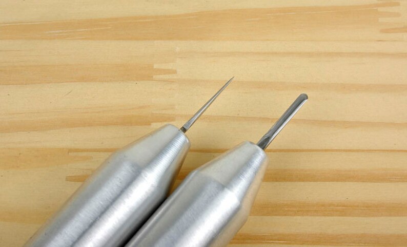 Diagonal Point Shape Stitching Diamond Awl Leather Craft Tool - Etsy