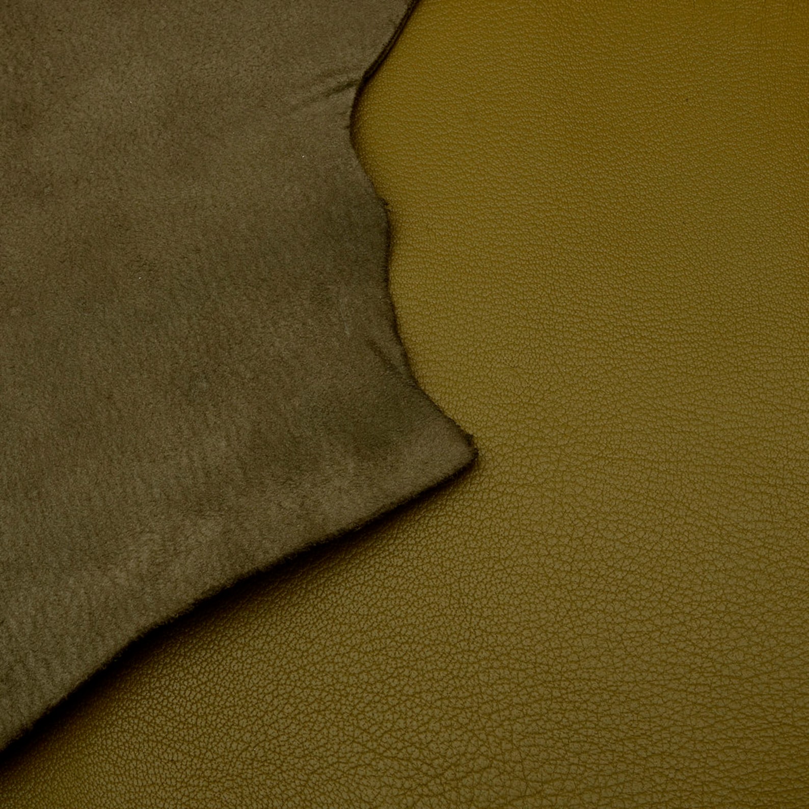 GOATSKIN Leather olive 45 Sq Ft Finished Goatskin Leather - Etsy