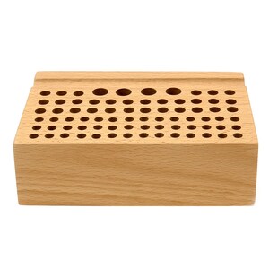Basic Tool Rack 76 Hole, Wooden Design Tool Organizer for Your Design ...
