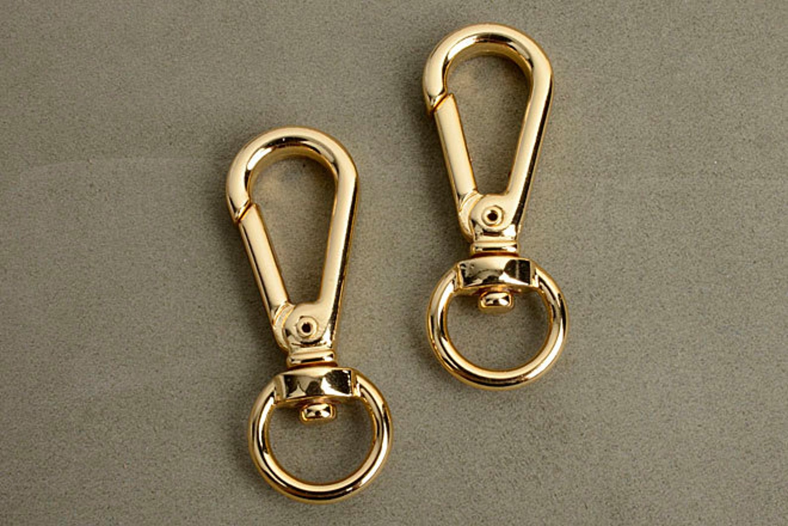 Round Ring Swivel Clips basic Spring Snapschain Link and - Etsy