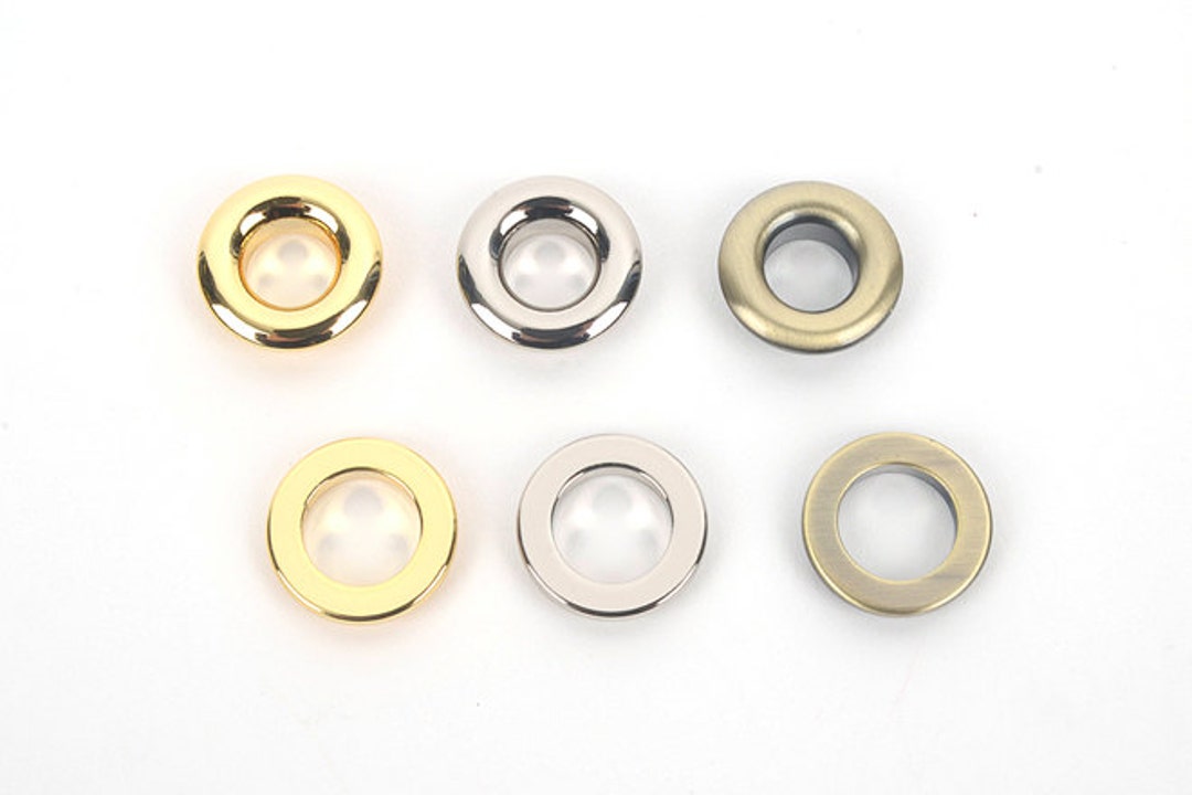 8mm Eyelet With Washer - Gold, Silver, Antique , Leather Craft Tools ...