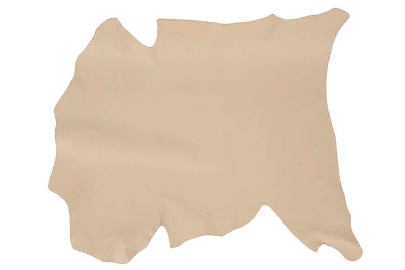 GOATSKIN Leather cream Beige 45 Sq Ft Finished Goatskin - Etsy